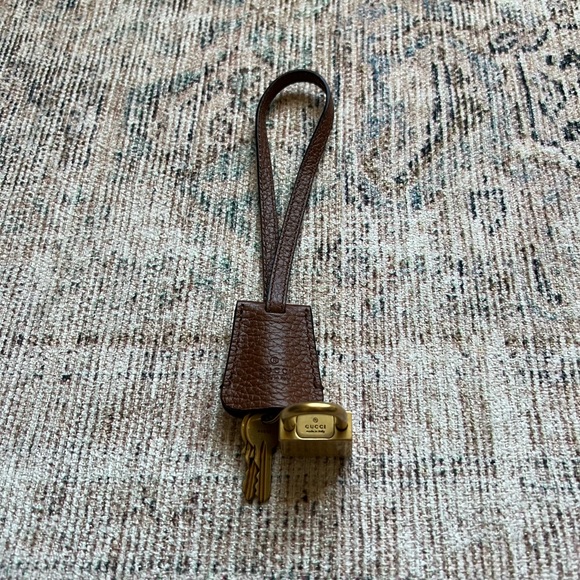Gucci | Accessories | Gucci Lock With Leather Tag | Poshmark